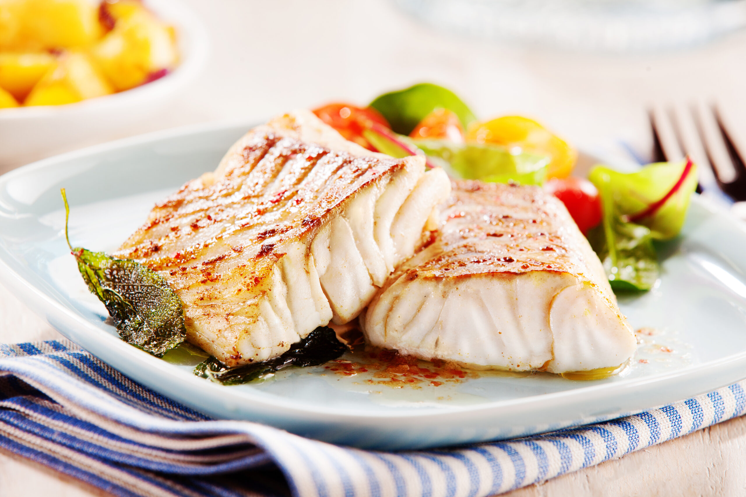 Mediterranean Fish - Mazola® Oils