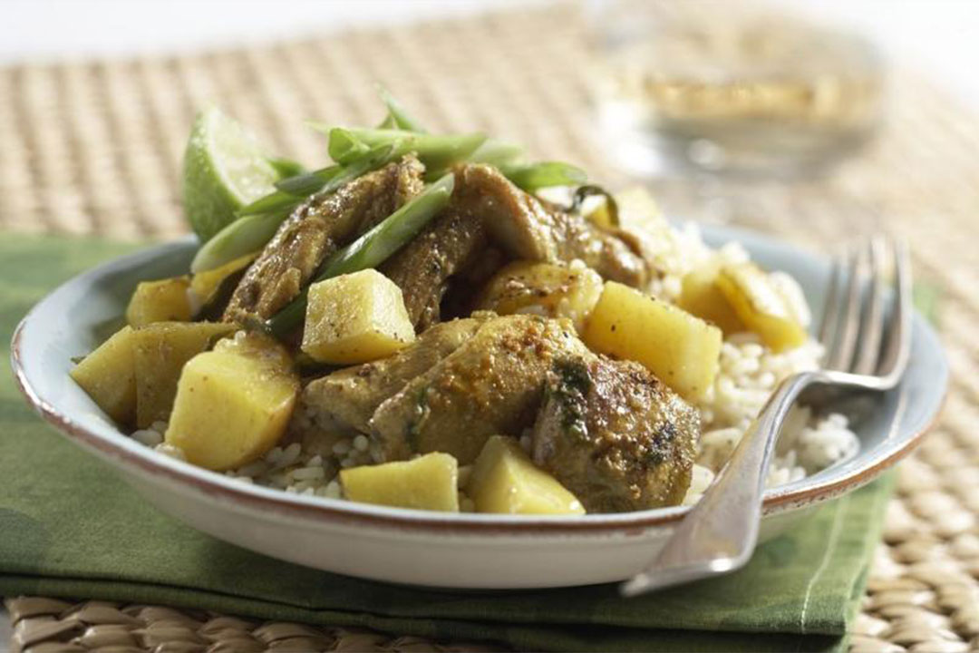 Jamaican Curry Chicken - Mazola® Oils