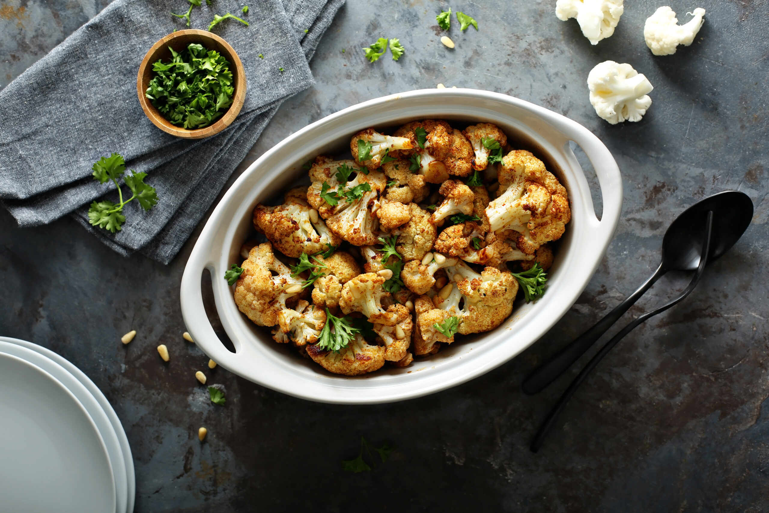 Spicy Indian Cauliflower - Mazola® Oils