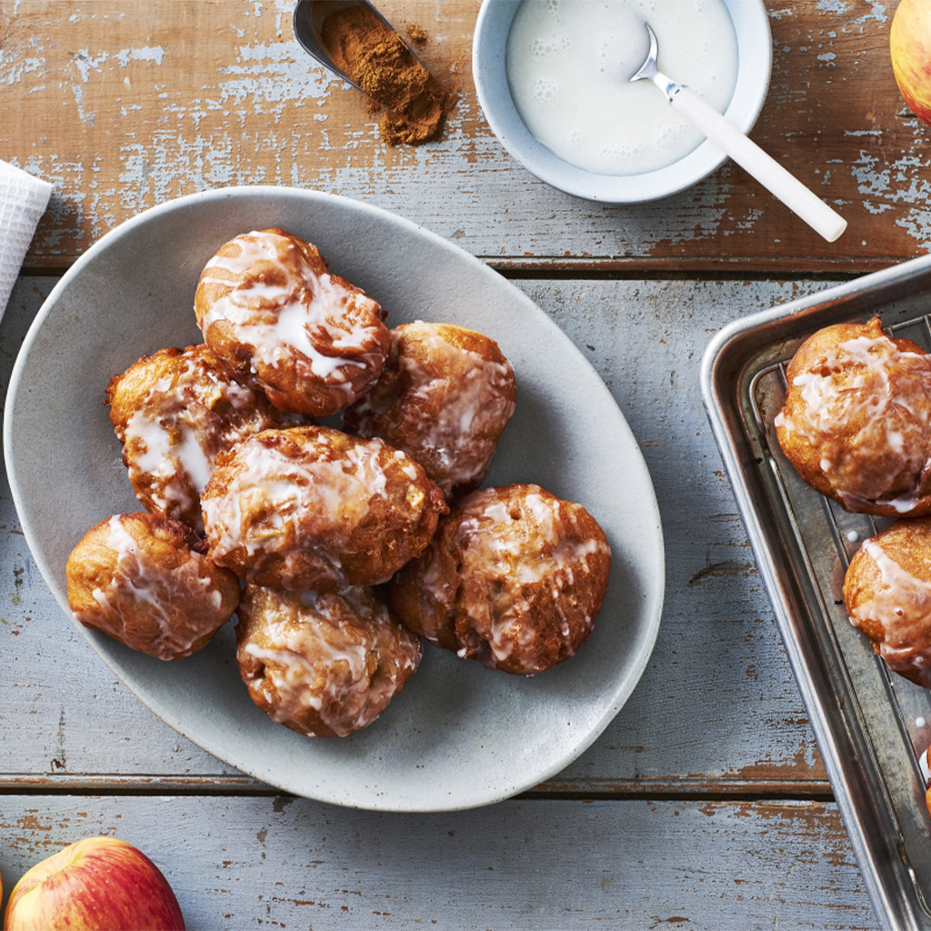 Apple Fritter with Bread Booster - Mazola® Oils