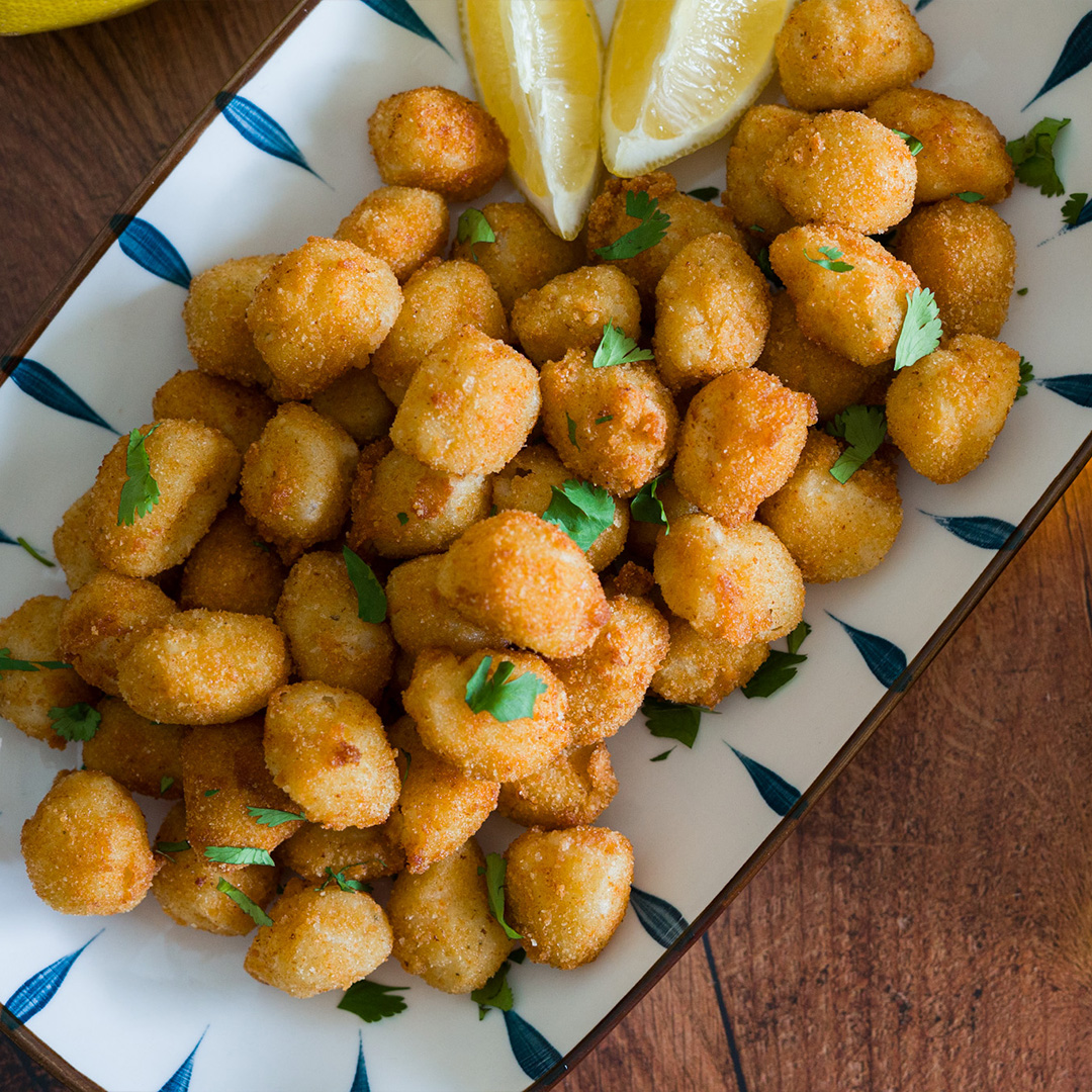 Deep-Fried Scallops - Mazola® Oils